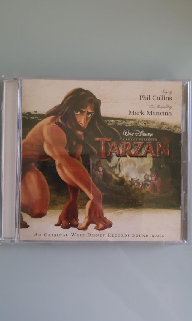 Tarzan Soundtrack - songs by Phil Collins, Hobbies & Toys, Music ...