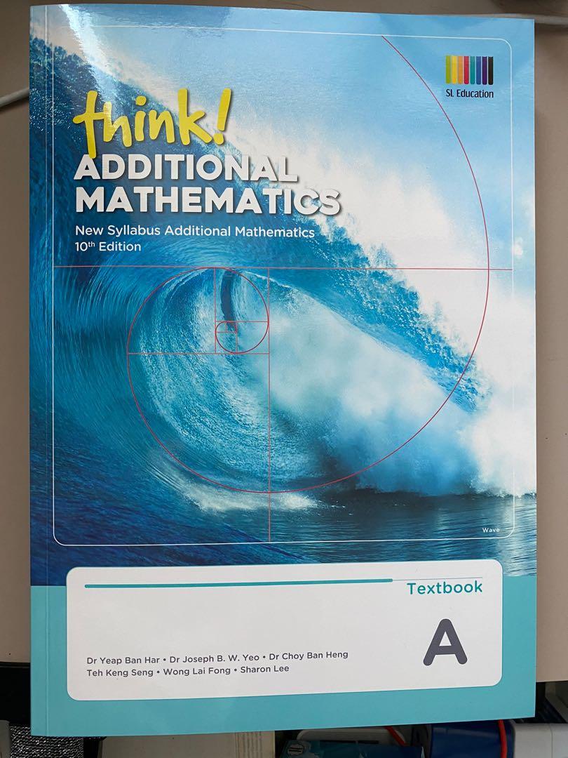 Think Additional Maths A Textbook Hobbies Toys Books Magazines