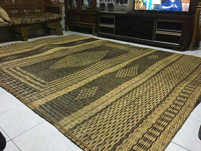 Tikar Rotan Asli SaRawak Saiz besar, Furniture & Home Living, Home ...