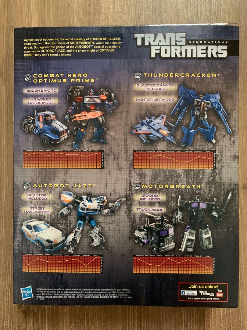 Transformers Generations Ultimate Gift Set, Hobbies & Toys, Toys ...