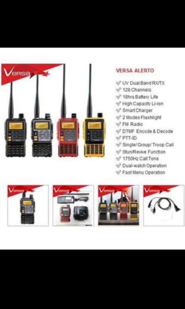 Versa walkie talkie radio, Mobile Phones & Gadgets, Walkie-Talkie on ...
