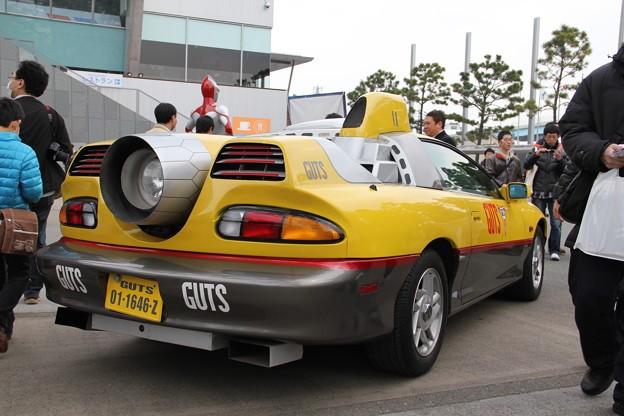 Vintage 1996 ULTRAMAN TIGA GUTS 03 MACHINE SHERLOCK BANDAI POPINICA ...