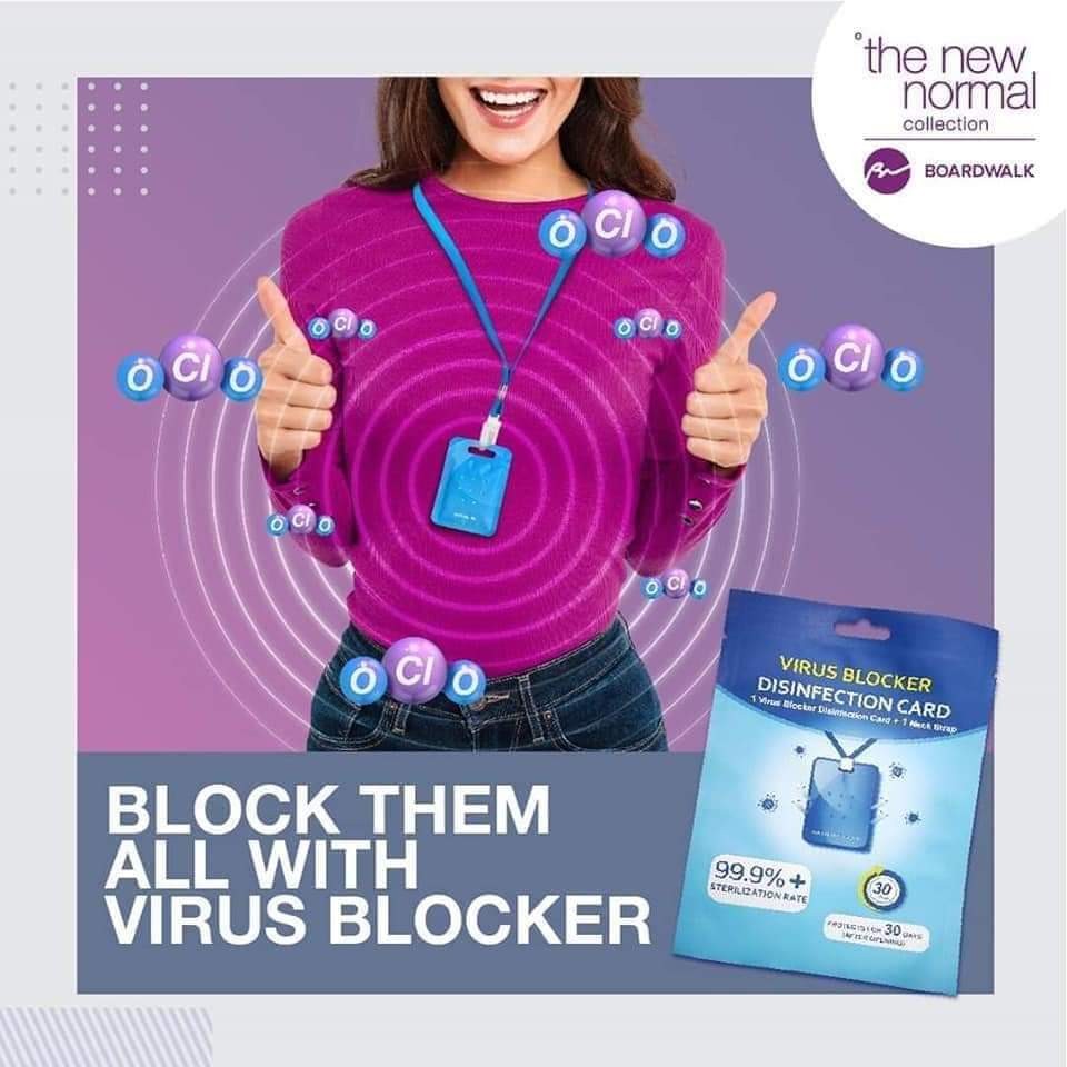 VIRUS BLOCKER CARD, Health & Nutrition, Assistive & Rehabilatory Aids ...