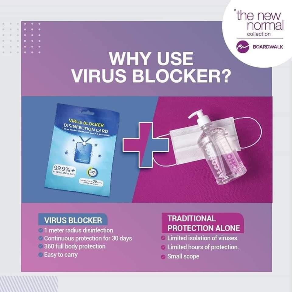 VIRUS BLOCKER CARD, Health & Nutrition, Assistive & Rehabilatory Aids ...