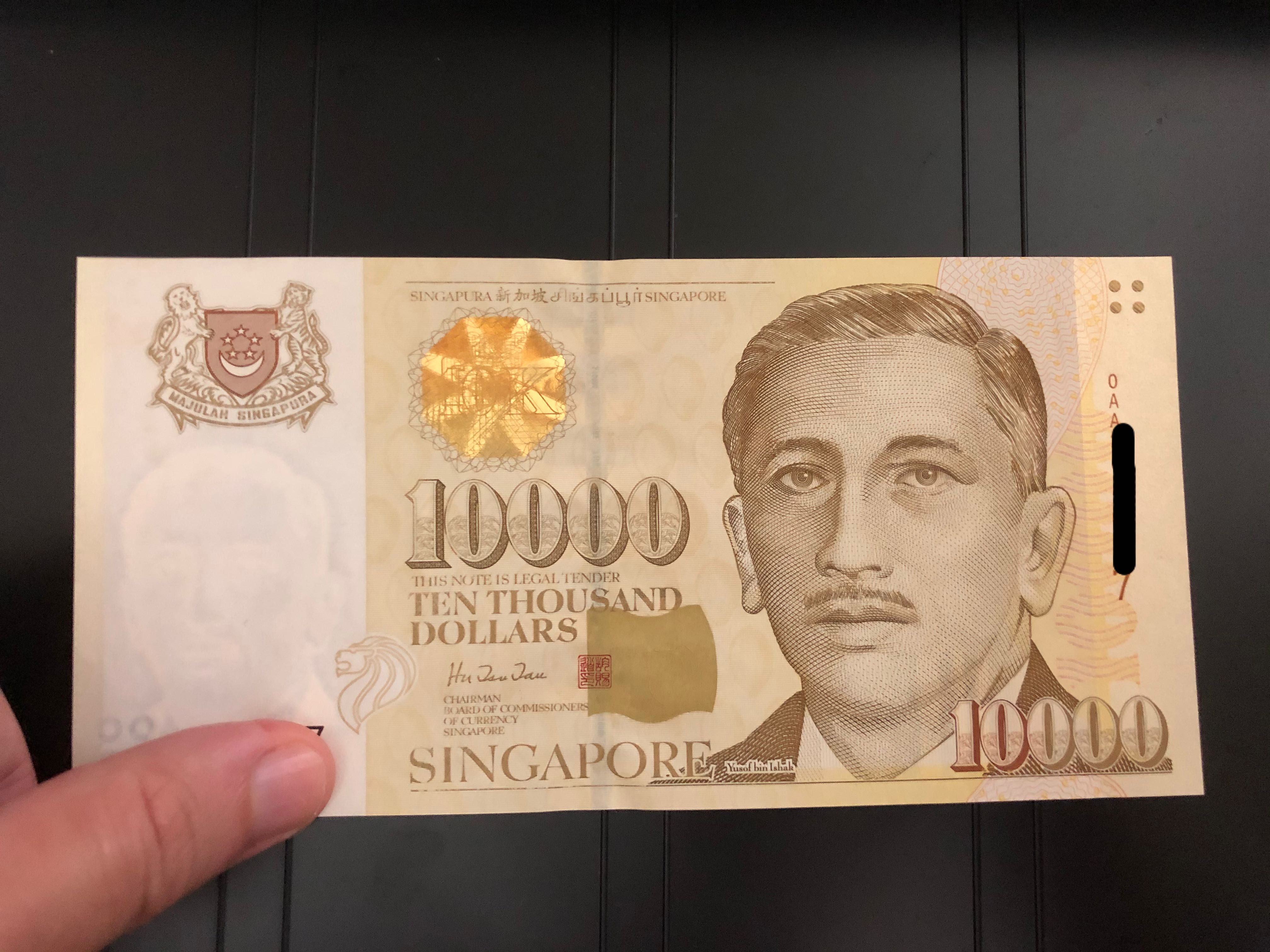 $10k banknote, Hobbies & Toys, Memorabilia & Collectibles, Currency on ...