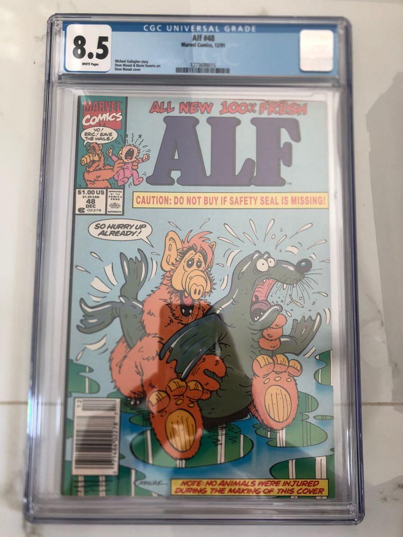 Alf #48 CGC 8.5, Hobbies & Toys, Books & Magazines, Fiction & Non ...