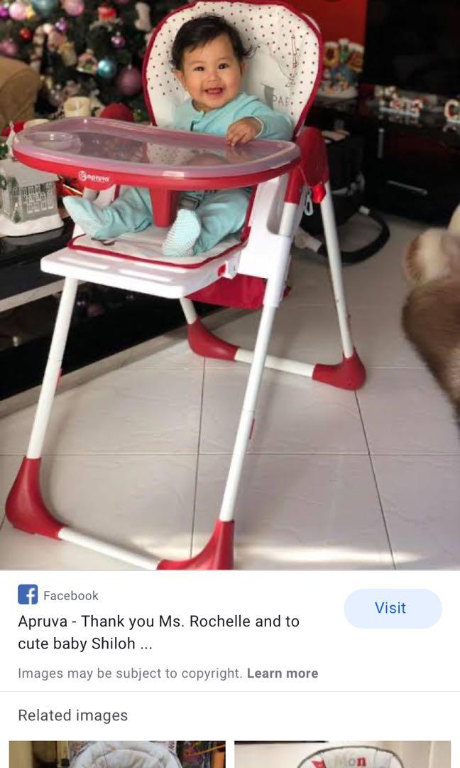 Apruva Baby Highchair, Babies & Kids, Nursing & Feeding, Baby High ...