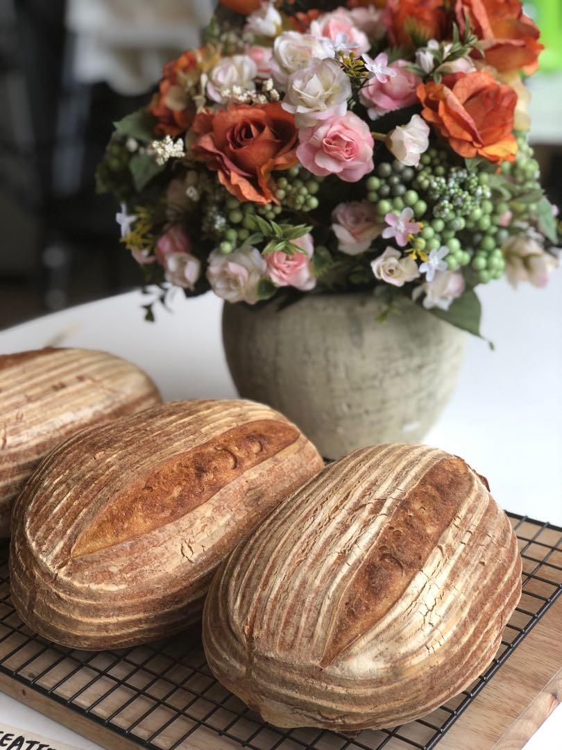 Artisan Sourdough Loaf 800g, Food & Drinks, Homemade Bakes on Carousell