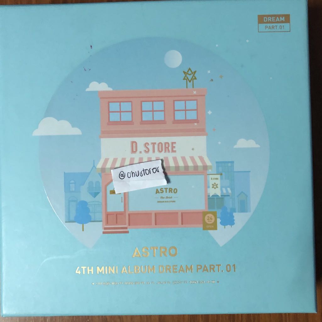 ASTRO 4th Mini Album Dream Part 1, Hobbies & Toys, Memorabilia ...