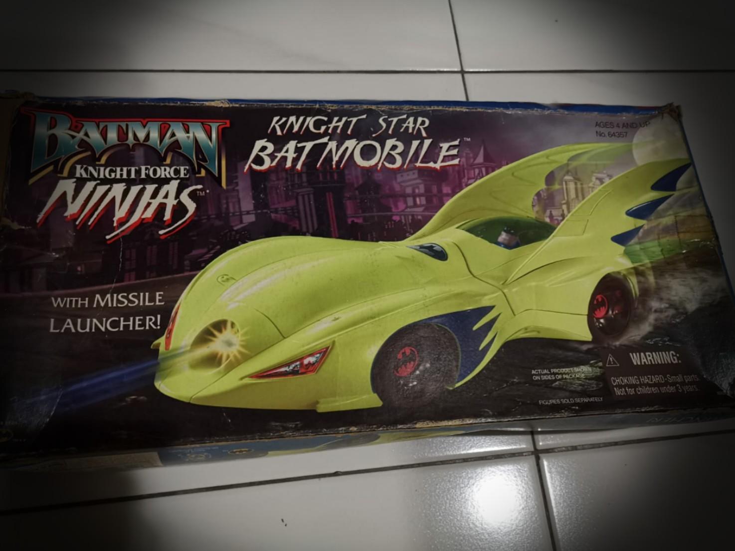 Batman Knight Force Ninjas Knight Star Batmobile & Batman & Robin Jet ...