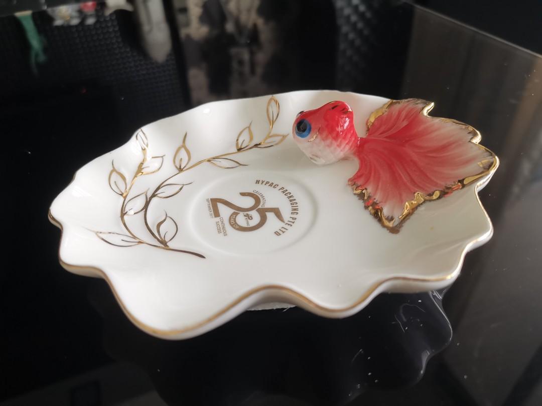 Beautiful 3D Goldfish Tea Cup, Everything Else on Carousell