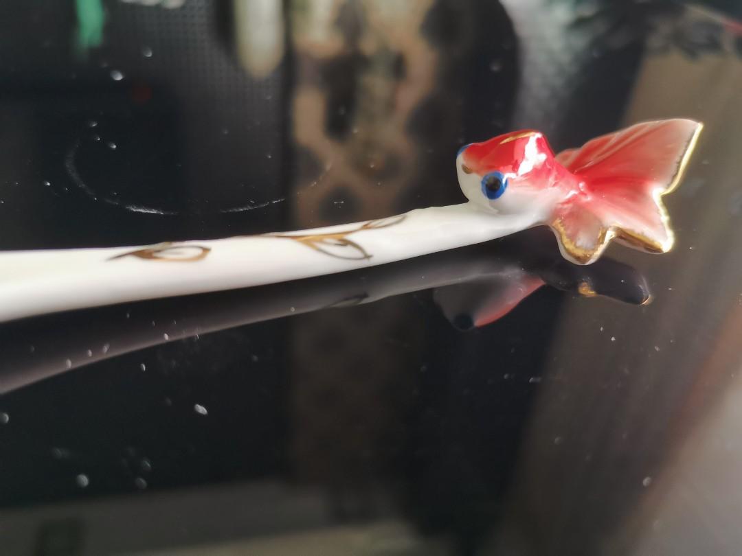 Beautiful 3D Goldfish Tea Cup, Everything Else on Carousell