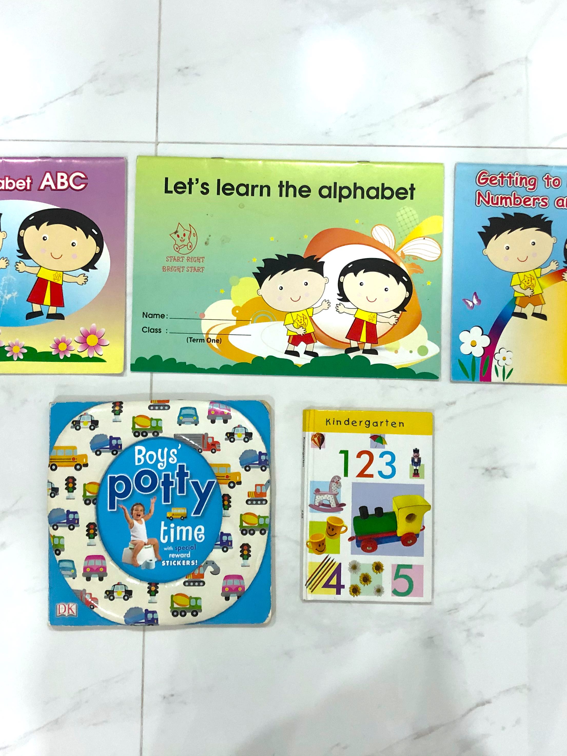 Boy’s Potty Time + Numbers Book, Hobbies & Toys, Books & Magazines ...