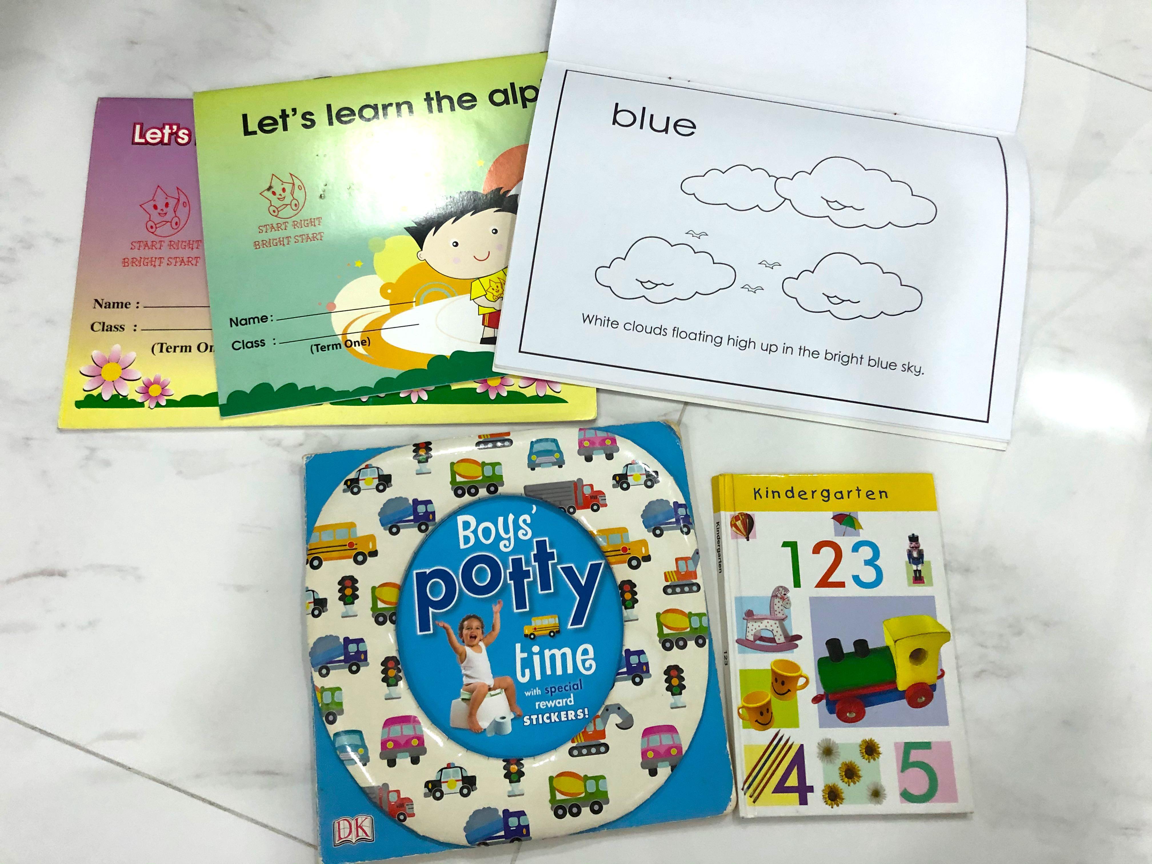 Boy’s Potty Time + Numbers Book, Hobbies & Toys, Books & Magazines ...