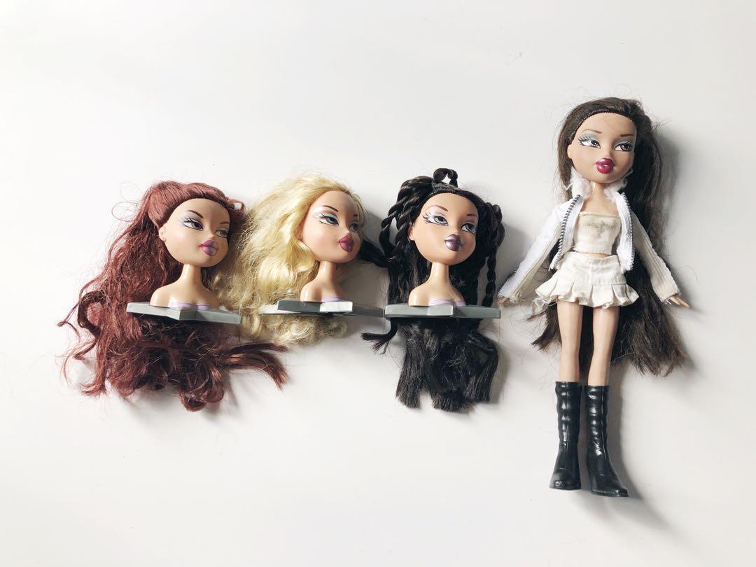 Bratz Head Gamez Meygan Jade Dana and Cloe, Hobbies & Toys, Toys ...