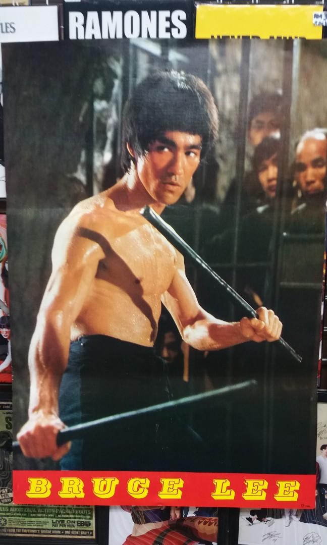 BRUCE LEE POSTER, Looking For on Carousell