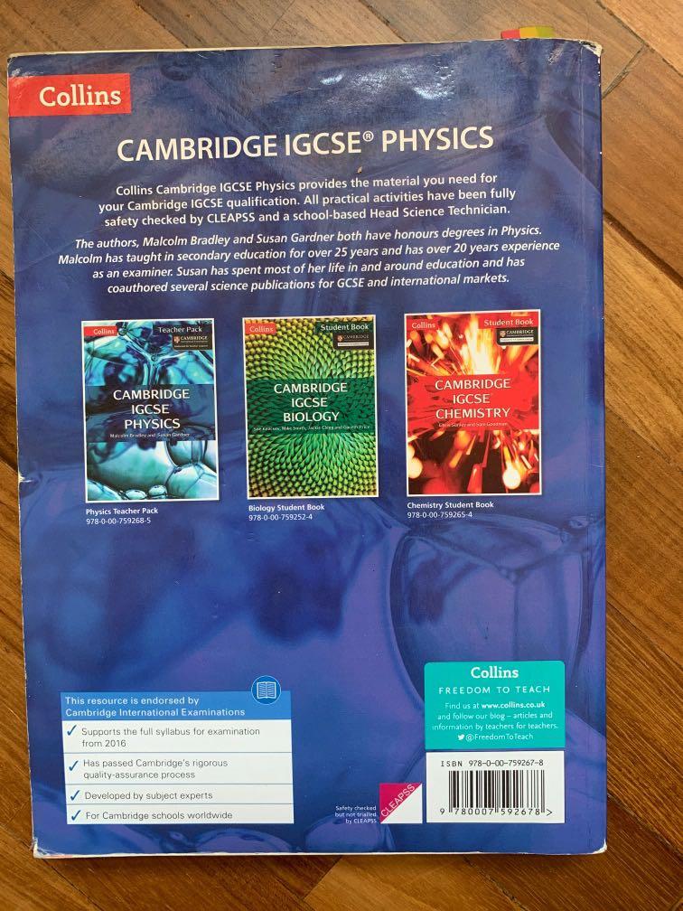 Cambridge IGCSE physics textbook, Hobbies & Toys, Books & Magazines ...