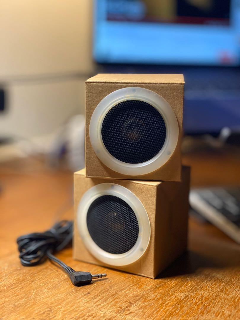 Collector’s Muji cardboard speaker., Audio, Soundbars, Speakers ...