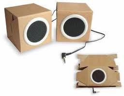 Collector’s Muji cardboard speaker., Audio, Soundbars, Speakers ...