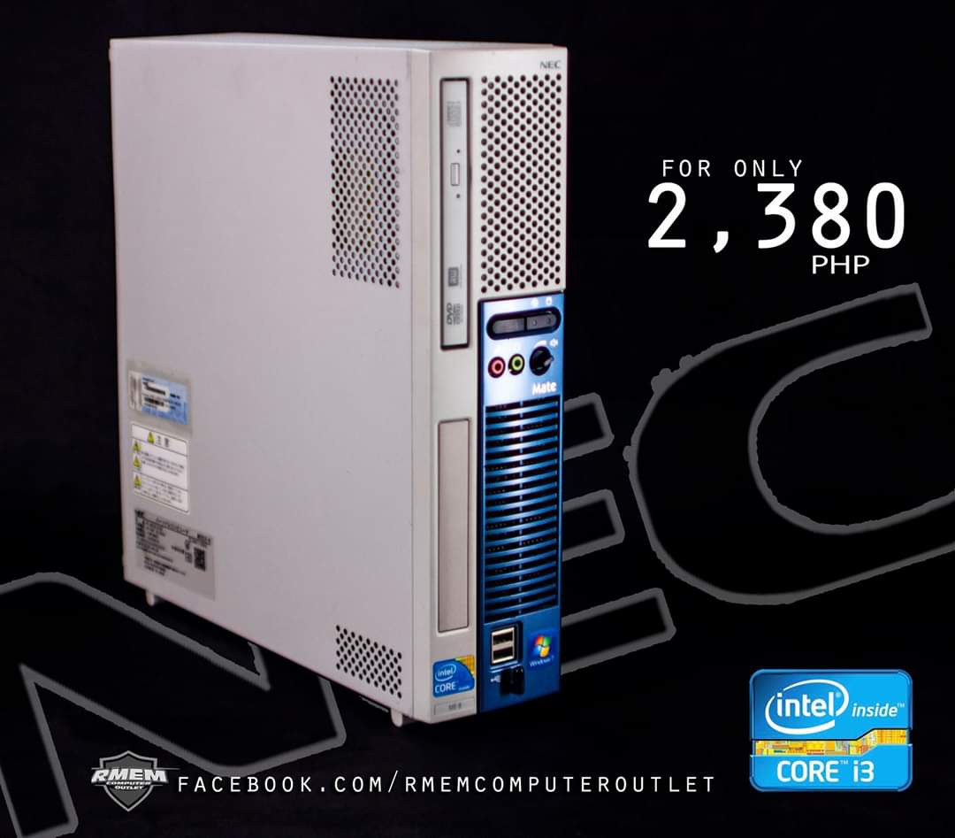 CPU Slim Type NEC, Computers & Tech, Desktops on Carousell