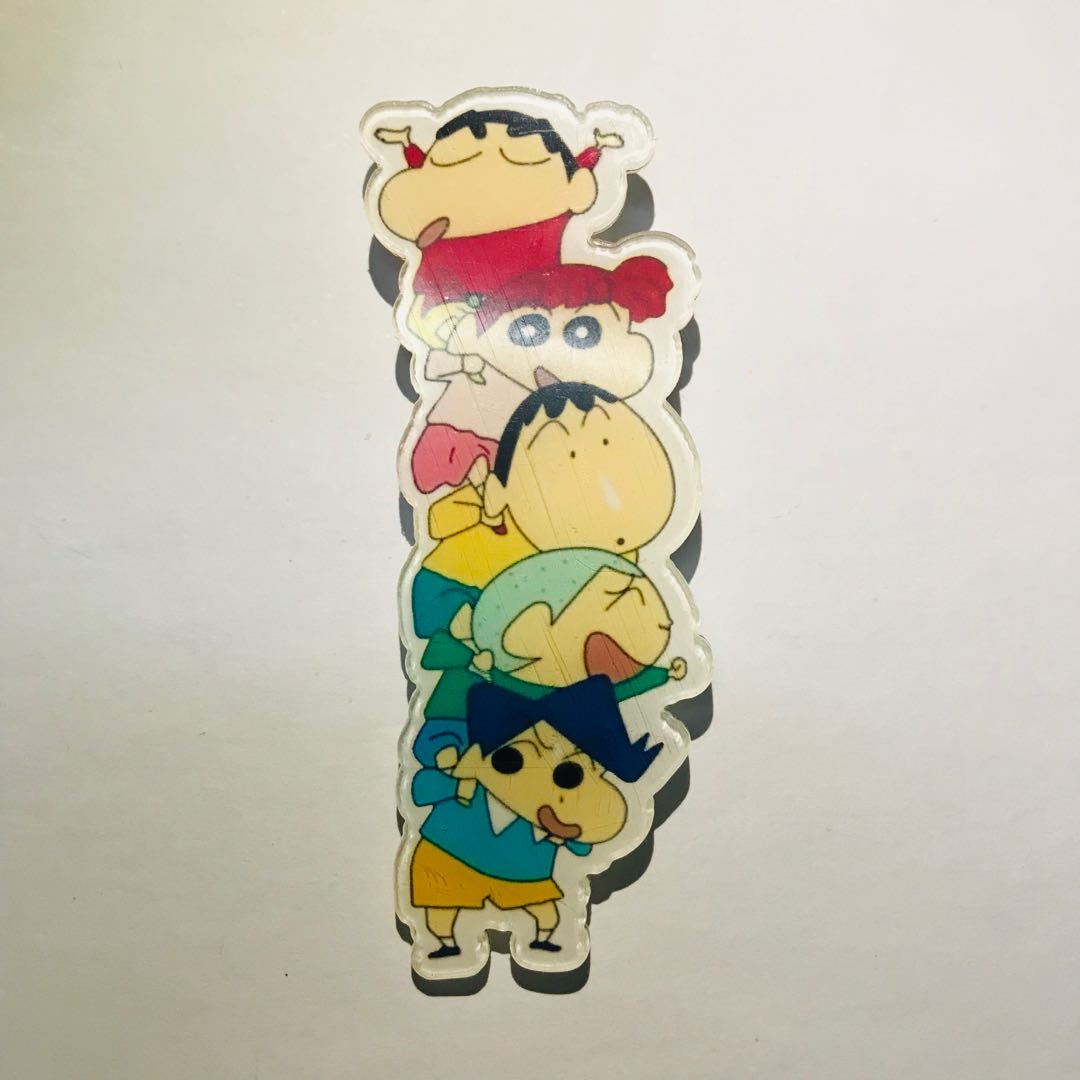 Crayon Shin-Chan with Friends Pin Badge/Brooch, Everything Else on ...