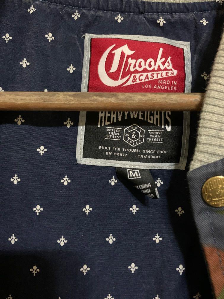 Crooks & Castles Varsity Jacket, Men's Fashion, Coats, Jackets and ...