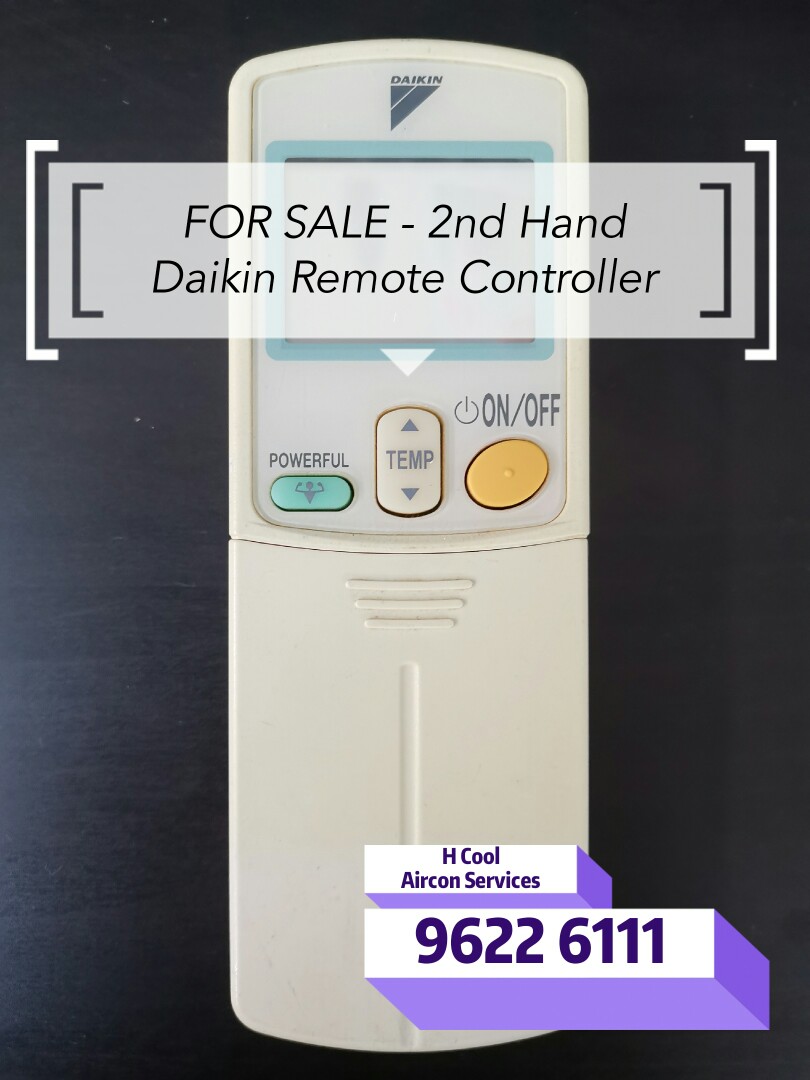 Daikin Aircon Remote Controller (Original), Home Appliances, Cooling ...