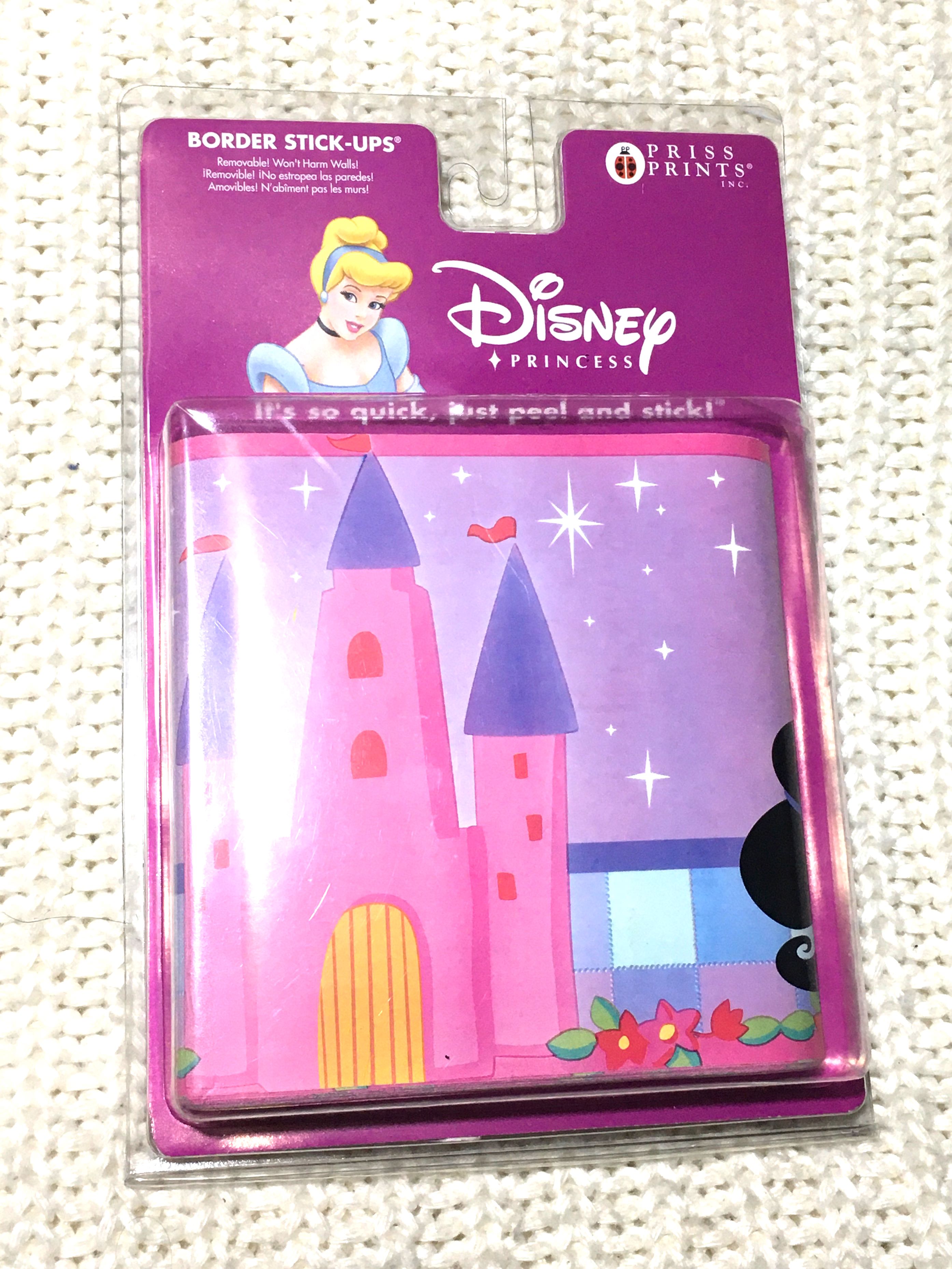 Disney Princess Border Sticker 5” x 15”, Hobbies & Toys, Stationary ...