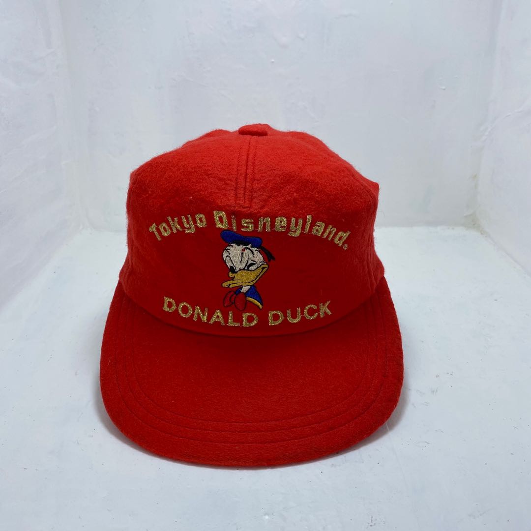 Donald duck vintage red cap, Men's Fashion, Watches & Accessories, Cap ...