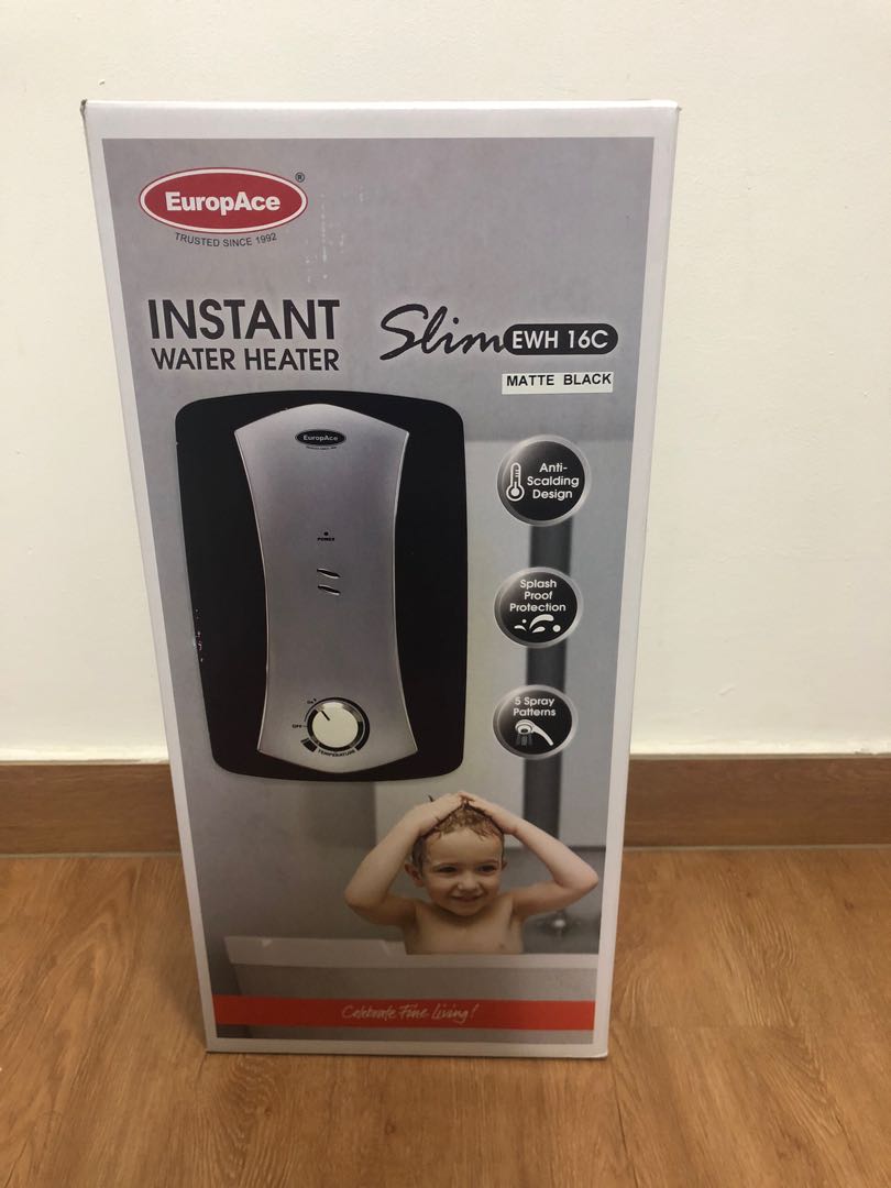 EuropAce Instant water heater, TV & Home Appliances, Kitchen Appliances ...