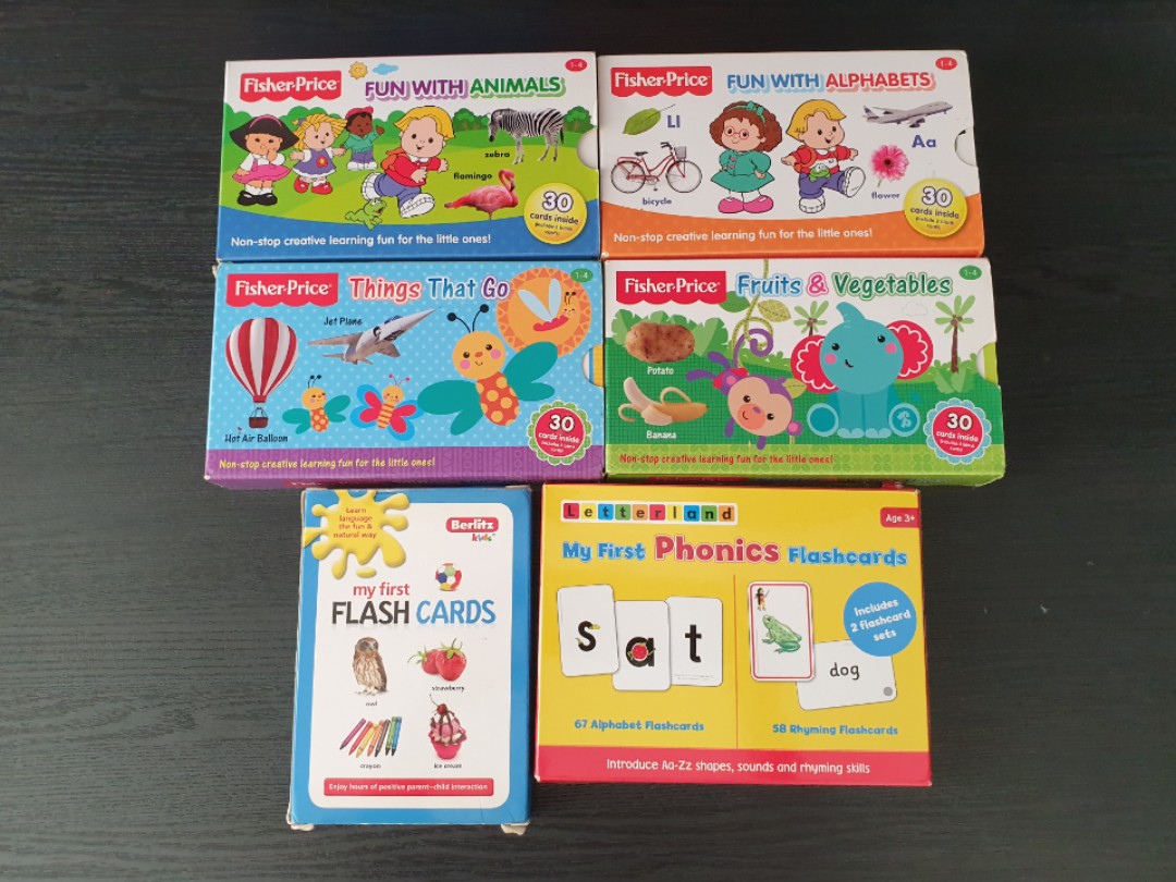 Flash cards, Hobbies & Toys, Books & Magazines, Children's Books on ...