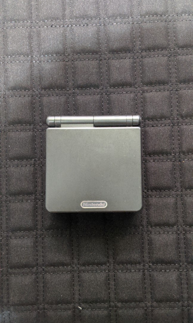 Gameboy Advance SP (AGS-101) - Graphite Black, Video Gaming, Video Game ...