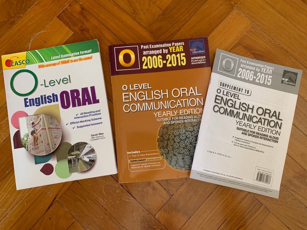 GCE O level English Oral TYS and theme based with suggested teachers ...