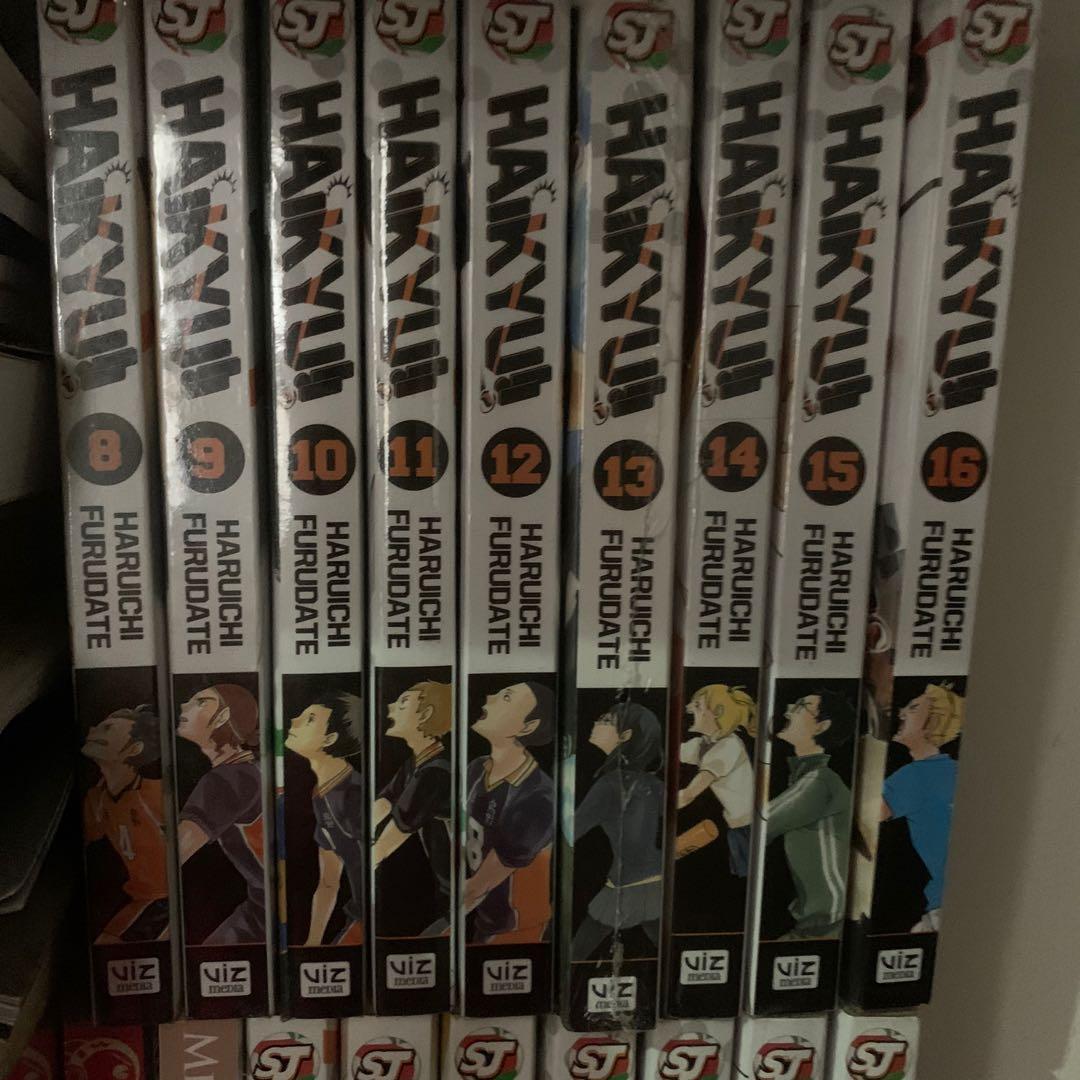 Haikyuu!! Set Volume 1-16, Hobbies & Toys, Books & Magazines, Comics ...
