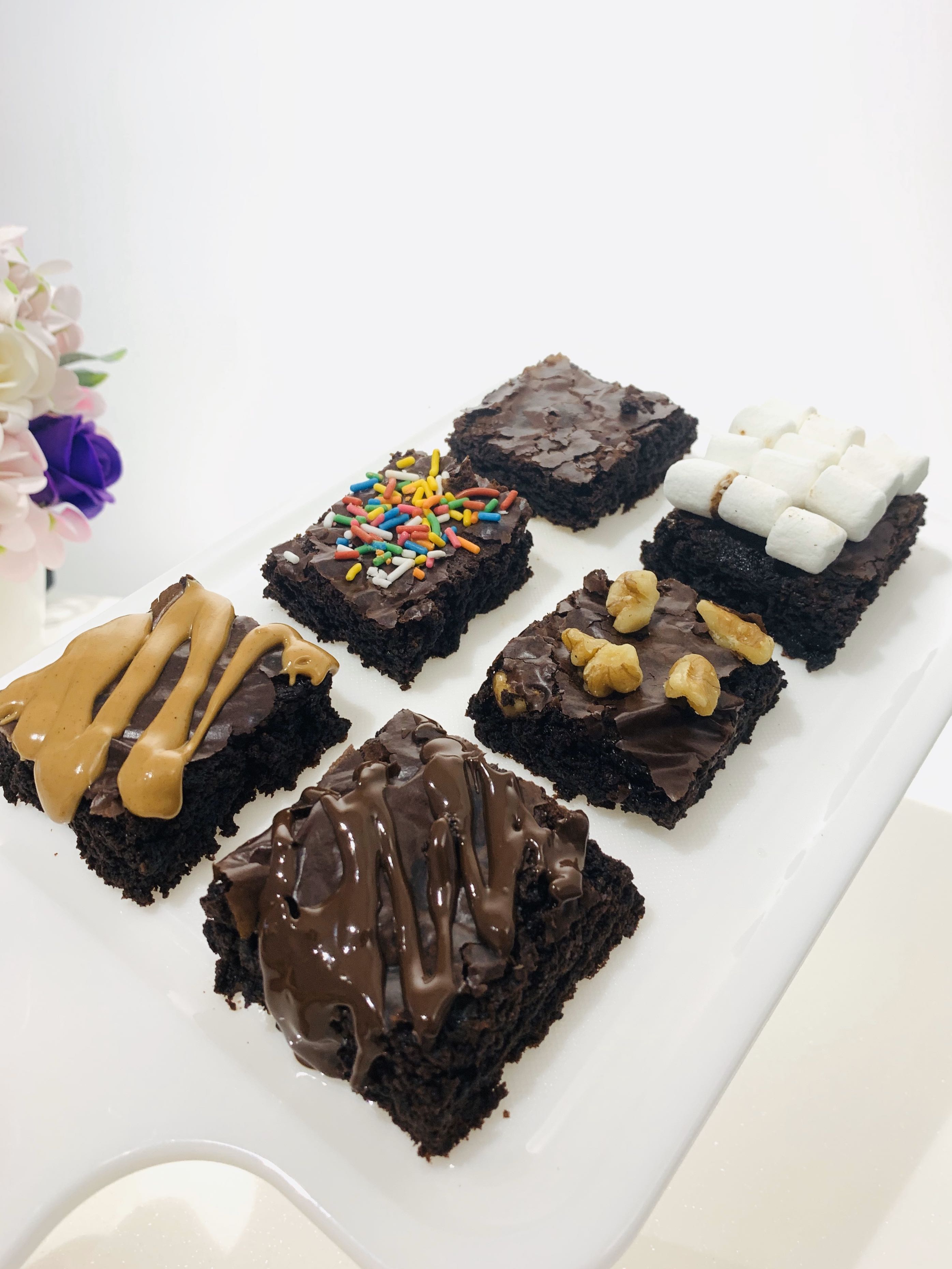 *HALAL* Chewy Fudge Brownies, Food & Drinks, Homemade Bakes on Carousell