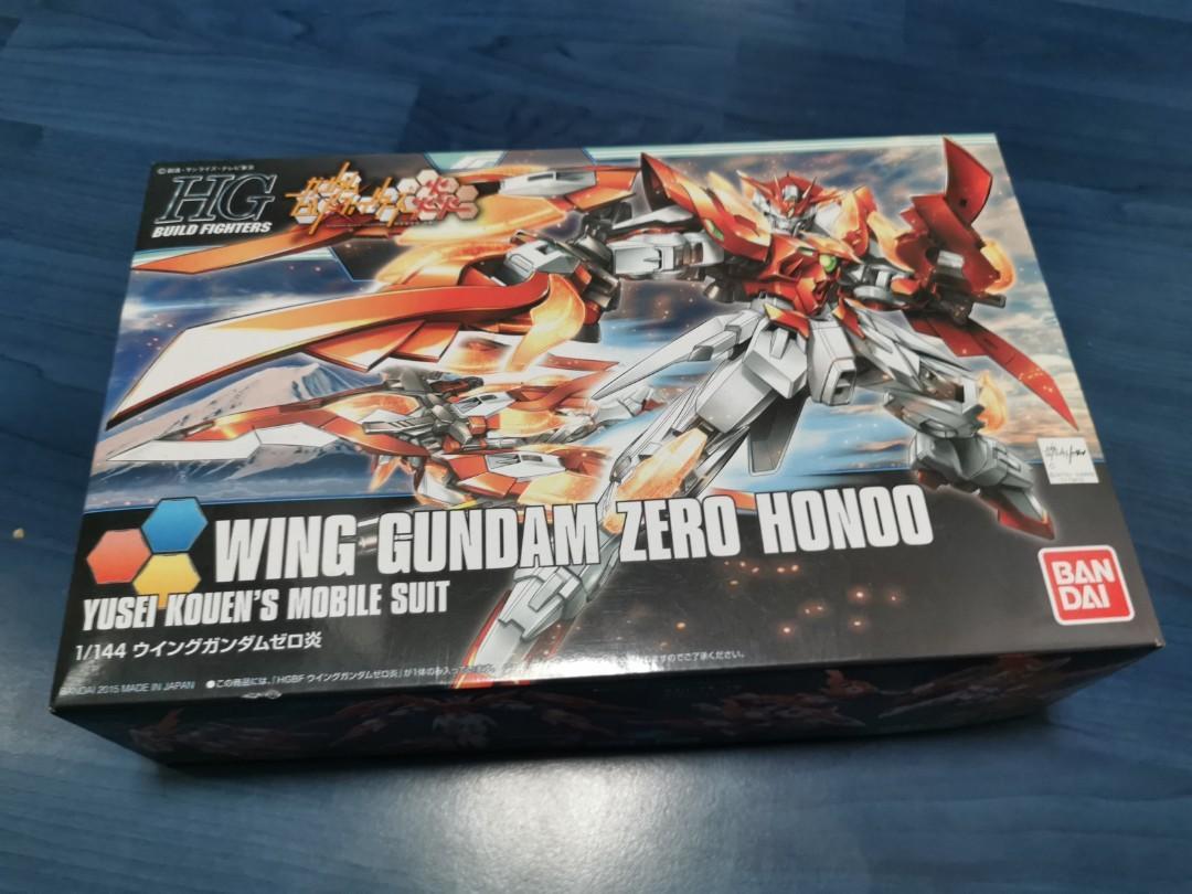 HG Wing Gundam Zero Honoo, Hobbies & Toys, Toys & Games on Carousell