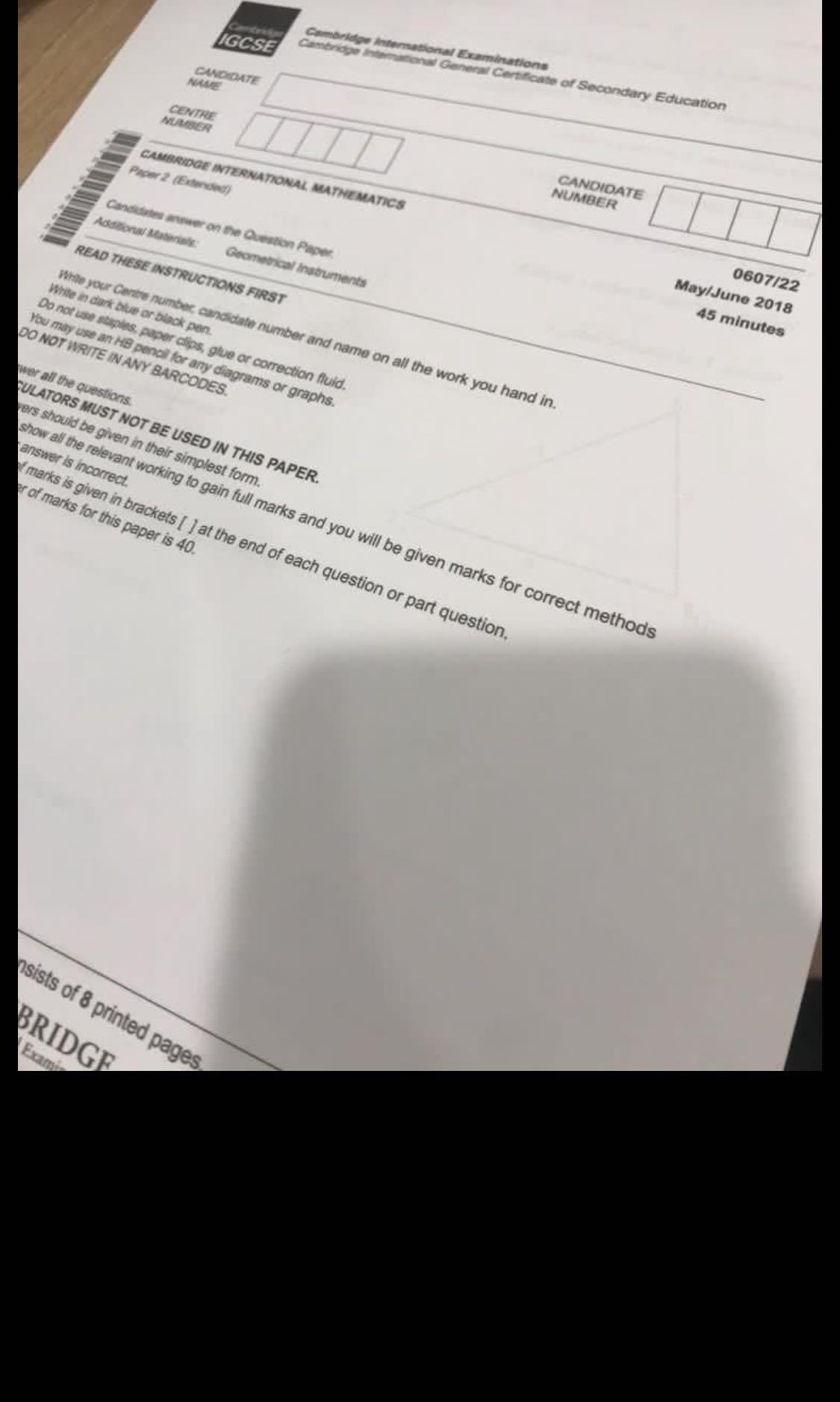 Igcse exam papers/ igcse past year papers, Hobbies & Toys, Books ...