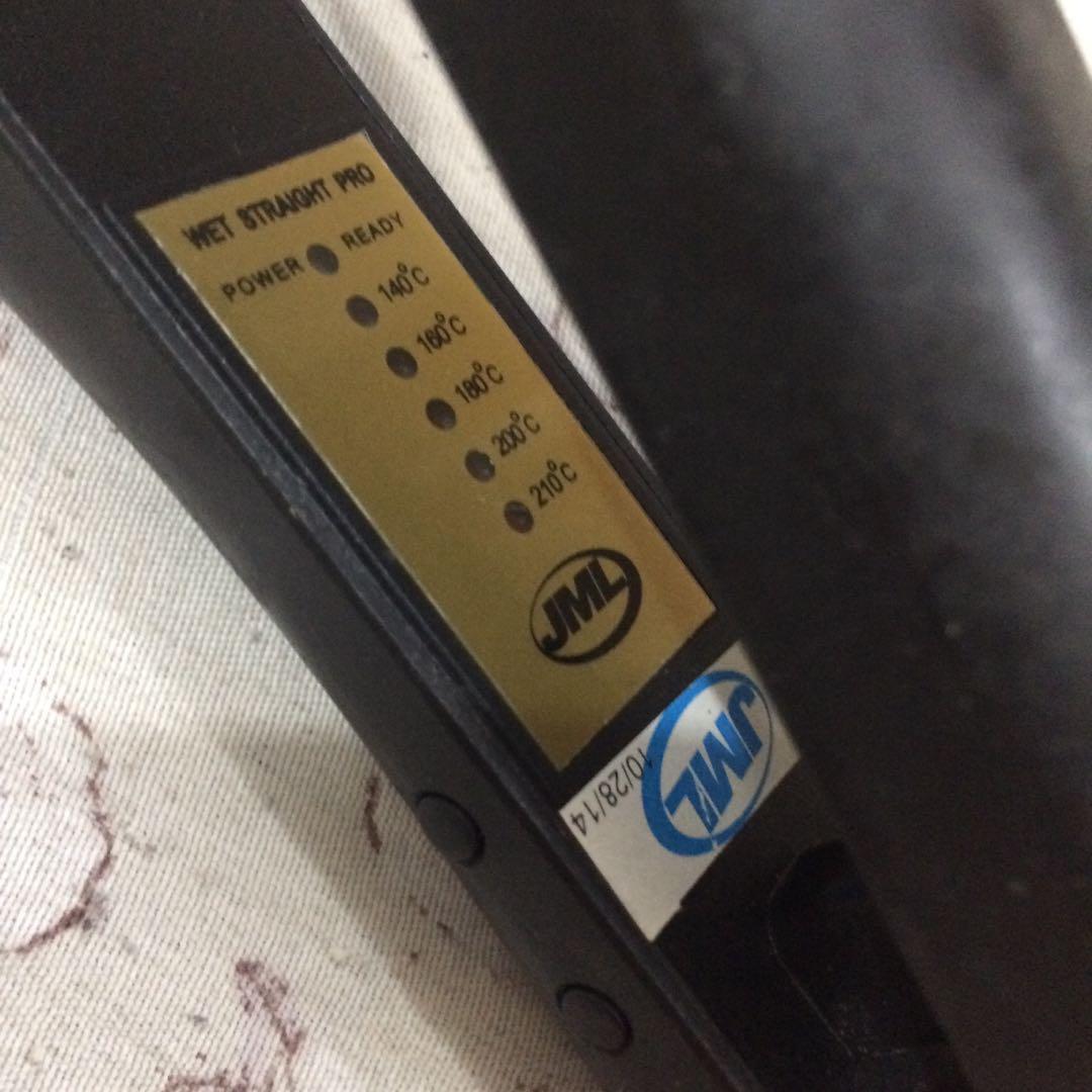 JML Wet Straight Pro Hair Straightener/Curler Iron (w/ FREE watsons ...