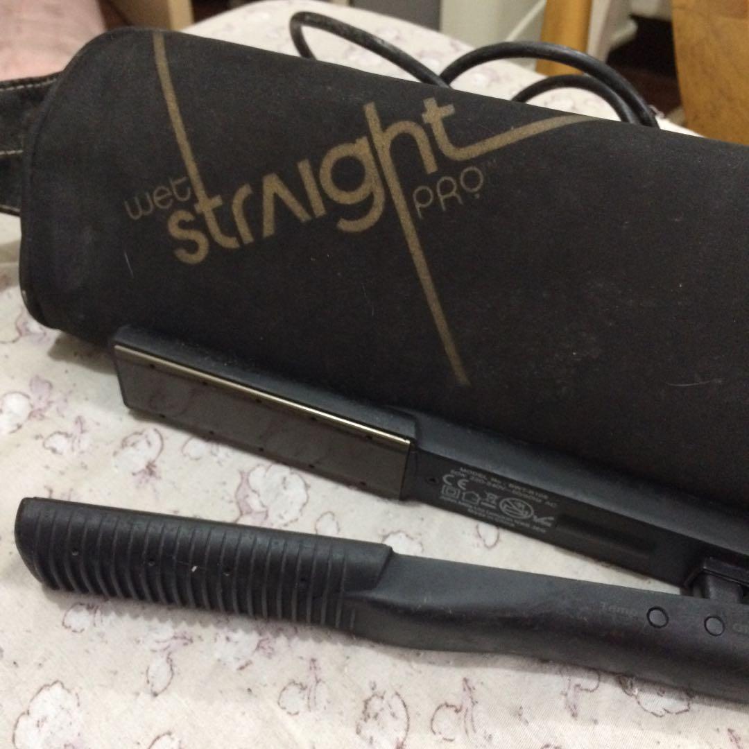 JML Wet Straight Pro Hair Straightener/Curler Iron (w/ FREE watsons ...