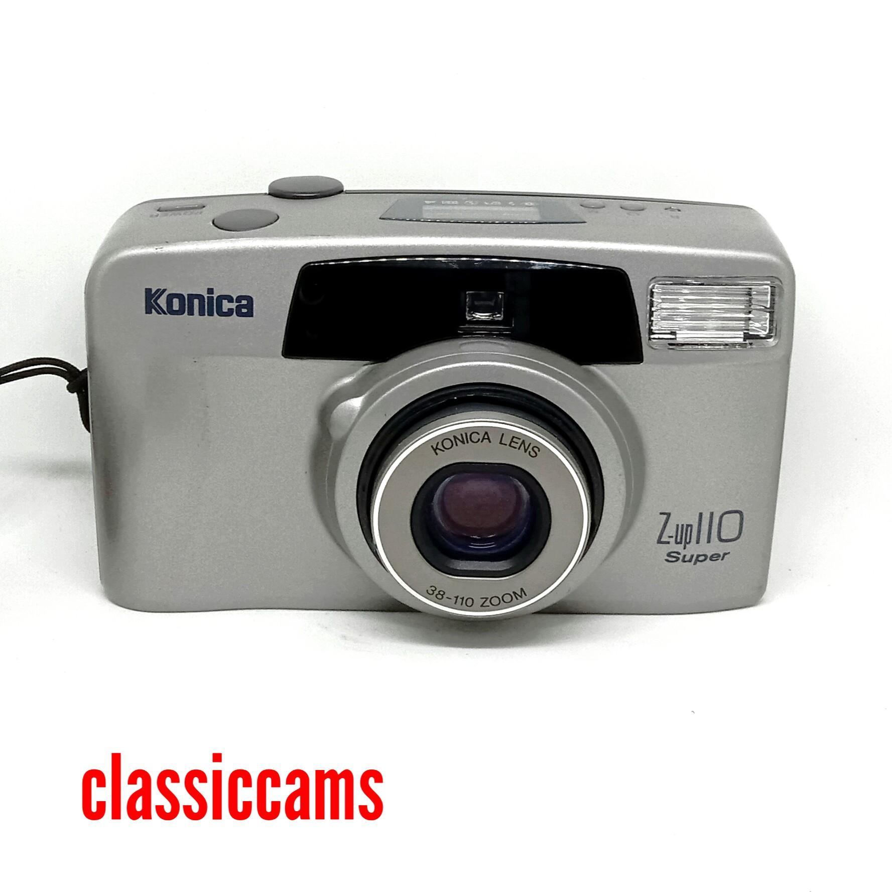 Konica ZUp-110 35mm Film Camera, Photography, Cameras on Carousell