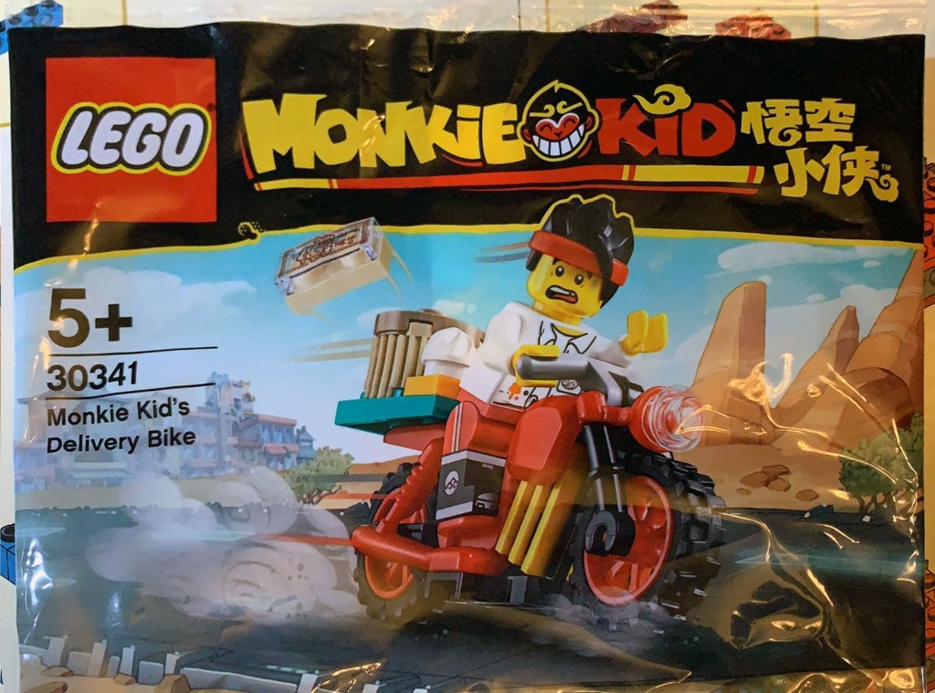 Lego 30341 Monkie Kid's delivery bike polybag, Hobbies & Toys, Toys ...