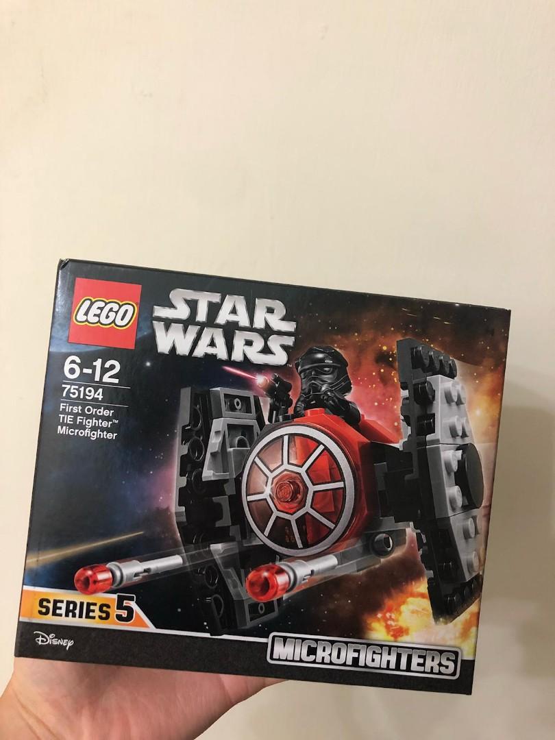 LEGO Star Wars 75194 First Order TIE Fighter microfighter 星球大戰 星戰 戰鬥機 ...