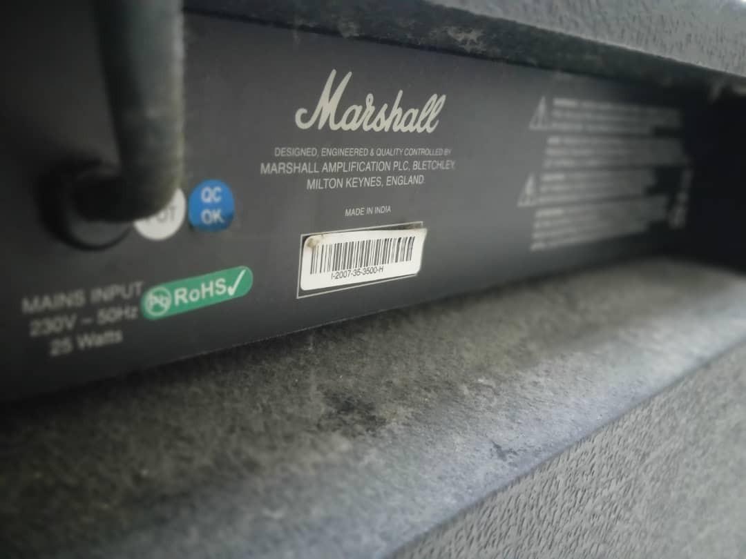 Marshall Amplifier, Hobbies & Toys, Music & Media, Musical Instruments ...