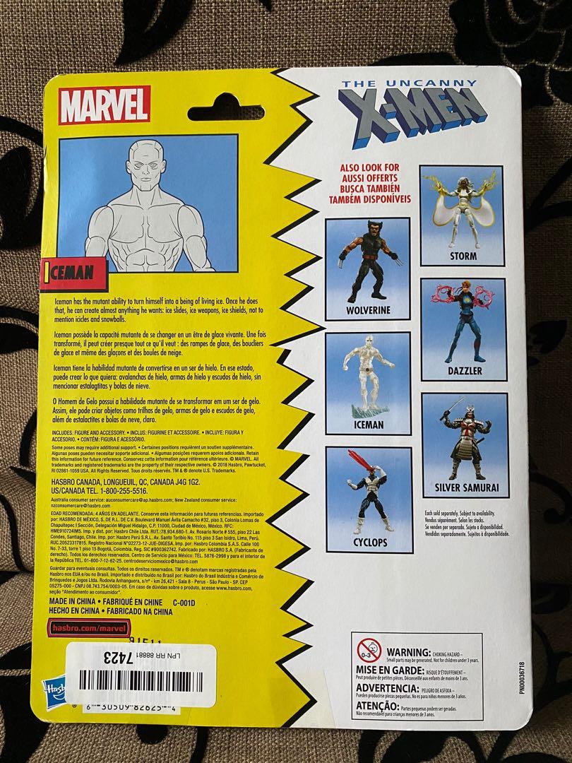 Marvel Legends: The Uncanny X-Men: Iceman, Hobbies & Toys, Toys & Games ...