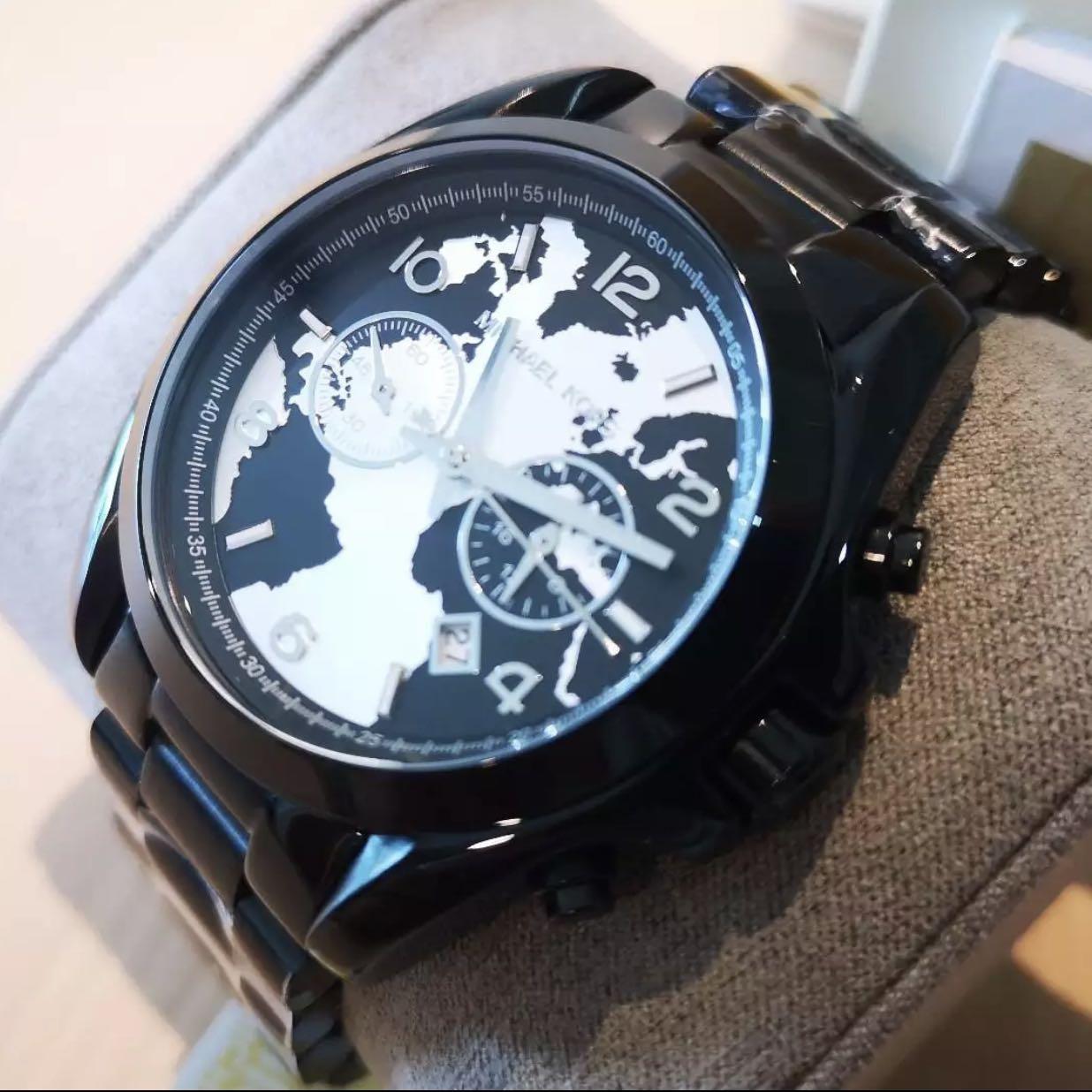 Michael Kors MK6271 Bradshaw Limited Edition Stop Hunger Black Watch ...