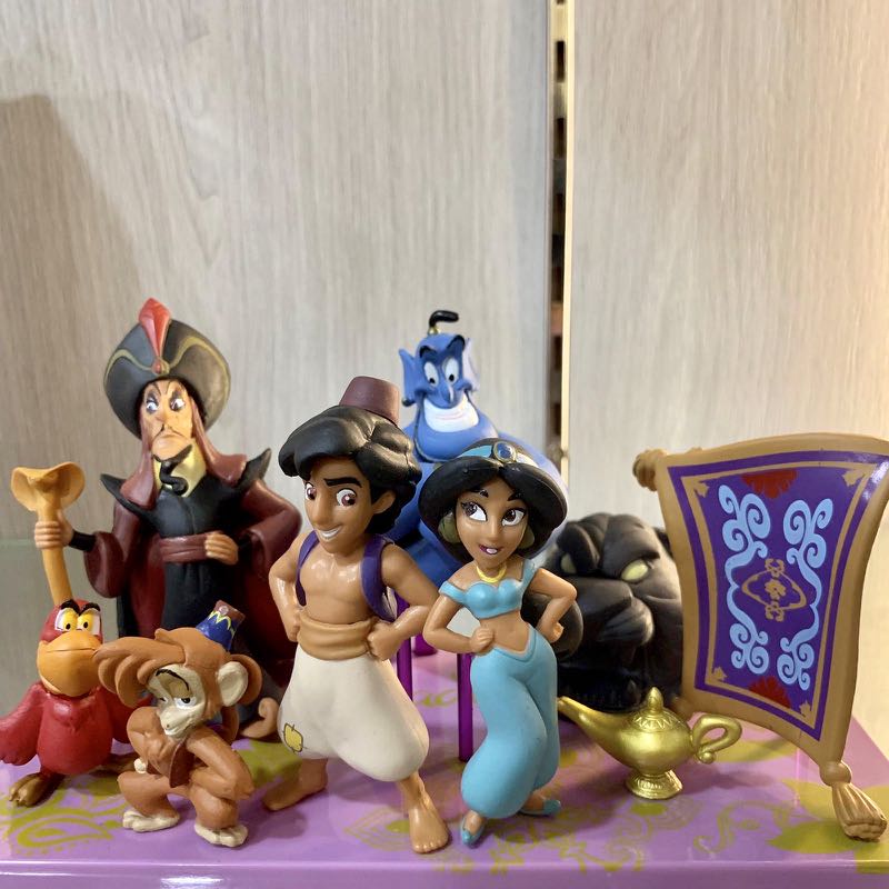 NEW ARRIVAL: Disney Aladdin Figurines Set, Toys & Games, Bricks ...