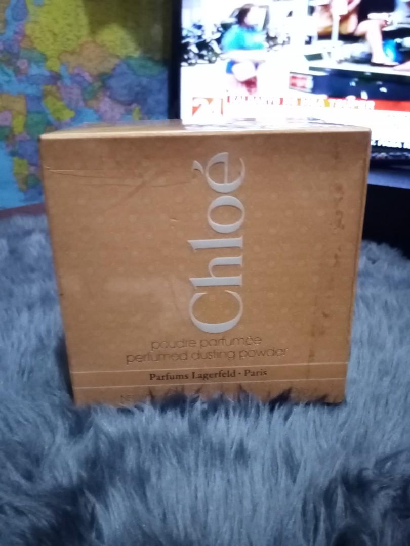 Original CHLOE Perfumed dusting Powder, Beauty & Personal Care ...