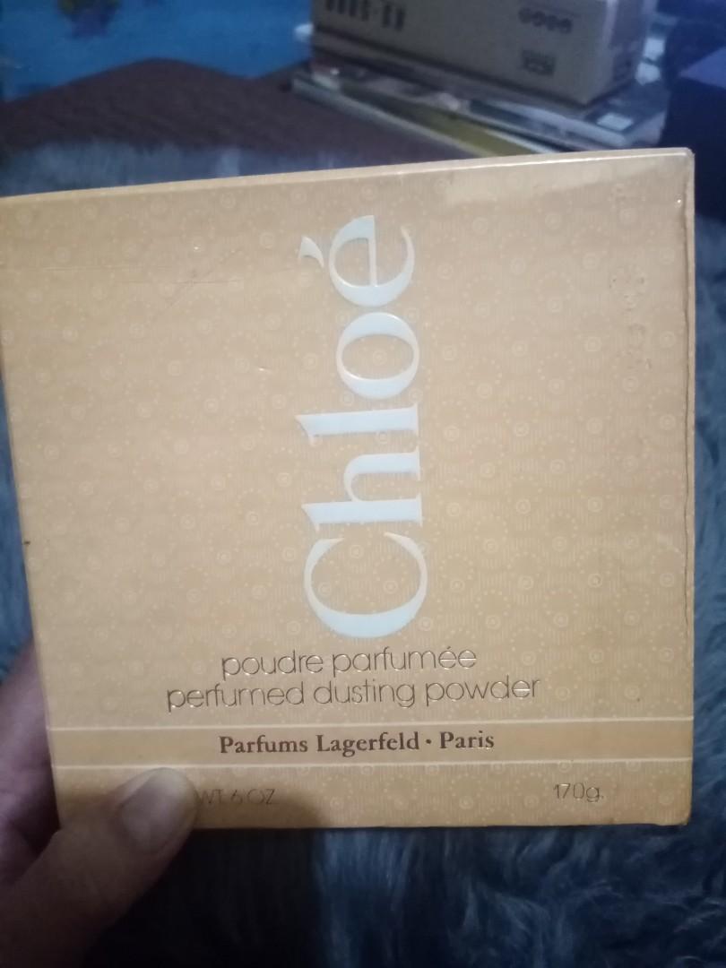 Original CHLOE Perfumed dusting Powder, Beauty & Personal Care ...