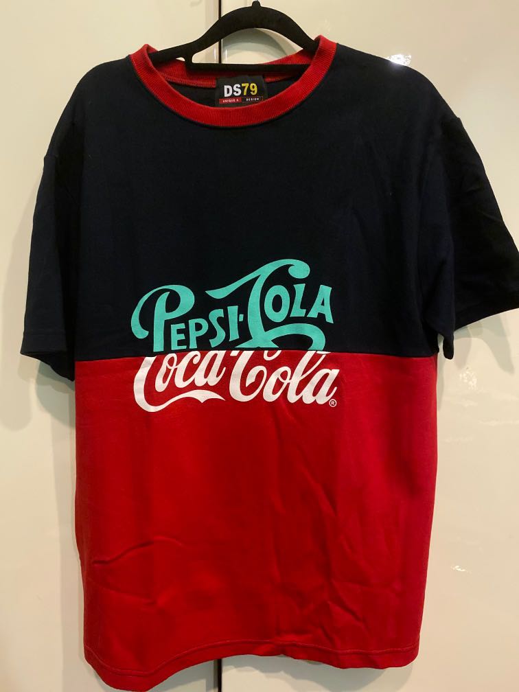 pepsi/coca cola tee, Men's Fashion, Tops & Sets, Tshirts & Polo Shirts ...