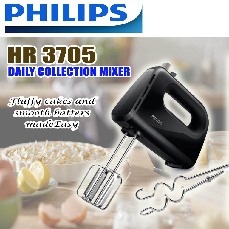PHILIPS HR3705 Daily Collection Mixer, TV & Home Appliances, Kitchen ...